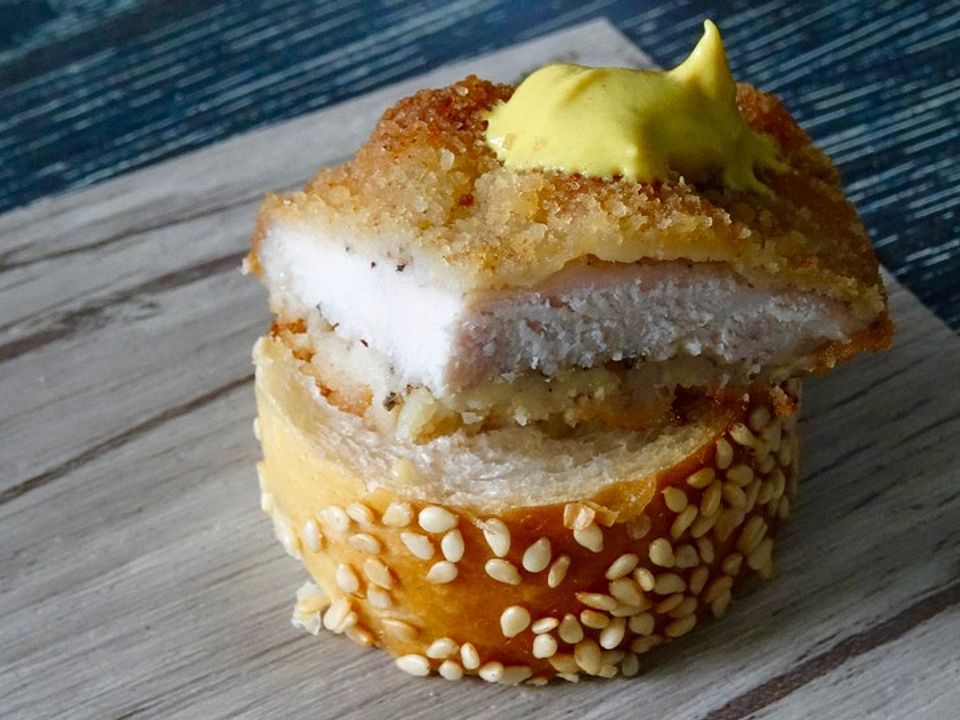 Paniertes Schweineschnitzel, fettarm (!) von Callista| Chefkoch