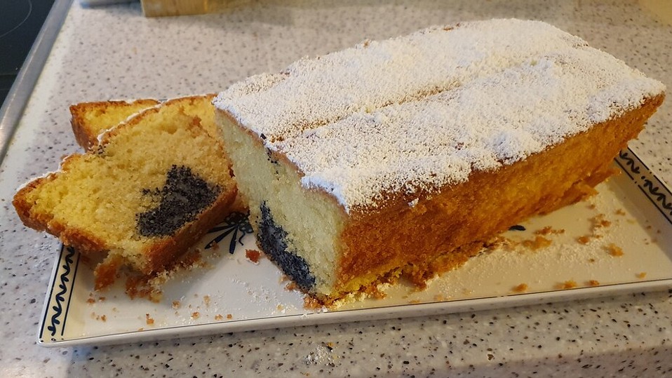 Raffinierter Mohn - Kastenkuchen von Tiniwini
