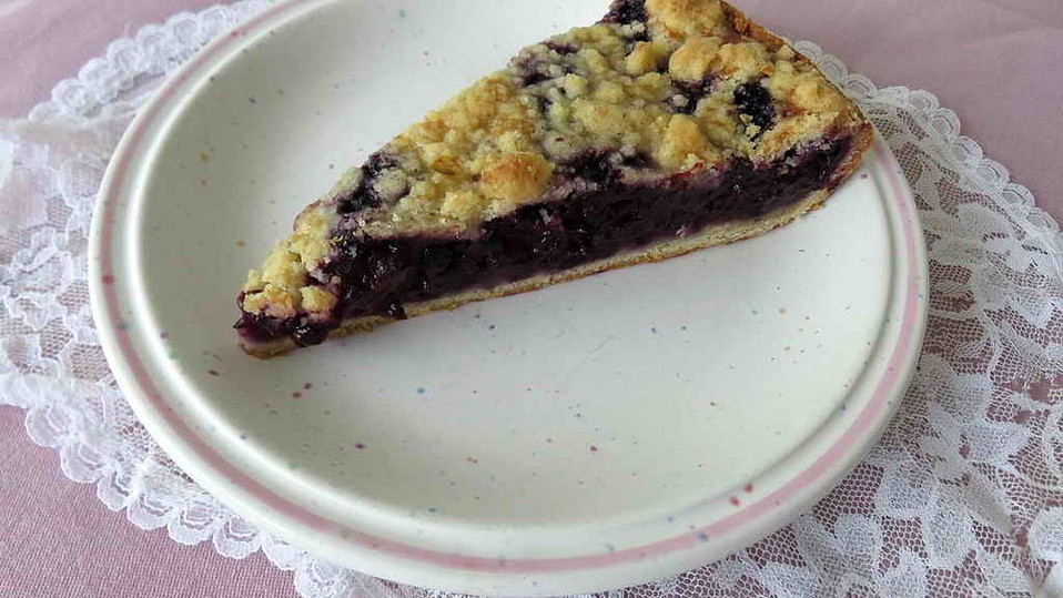 Schwarzbeerkuchen (Heidelbeerkuchen) von Kimble