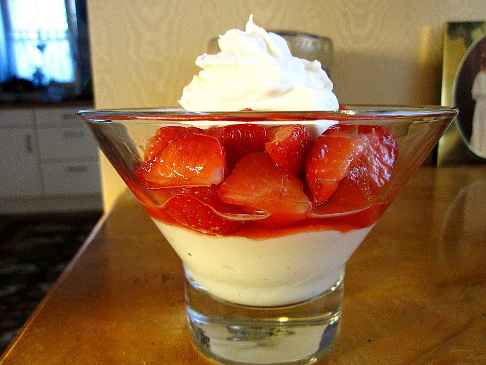 Erdbeeren mit Pariser Creme von freßbäckchen| Chefkoch