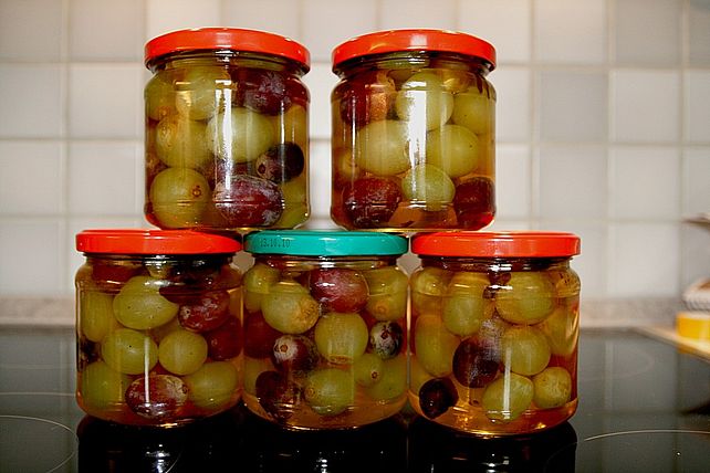 Weinbeeren in Weißwein| Chefkoch