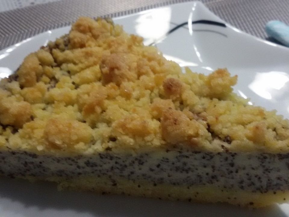Mohnkuchen mit Puddingfüllung von KlaraBrühe | Chefkoch