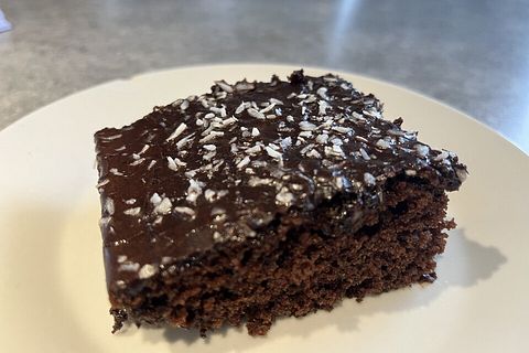 Skúffukaka - isländischer Schokoladenkuchen von DoertheZ| Chefkoch