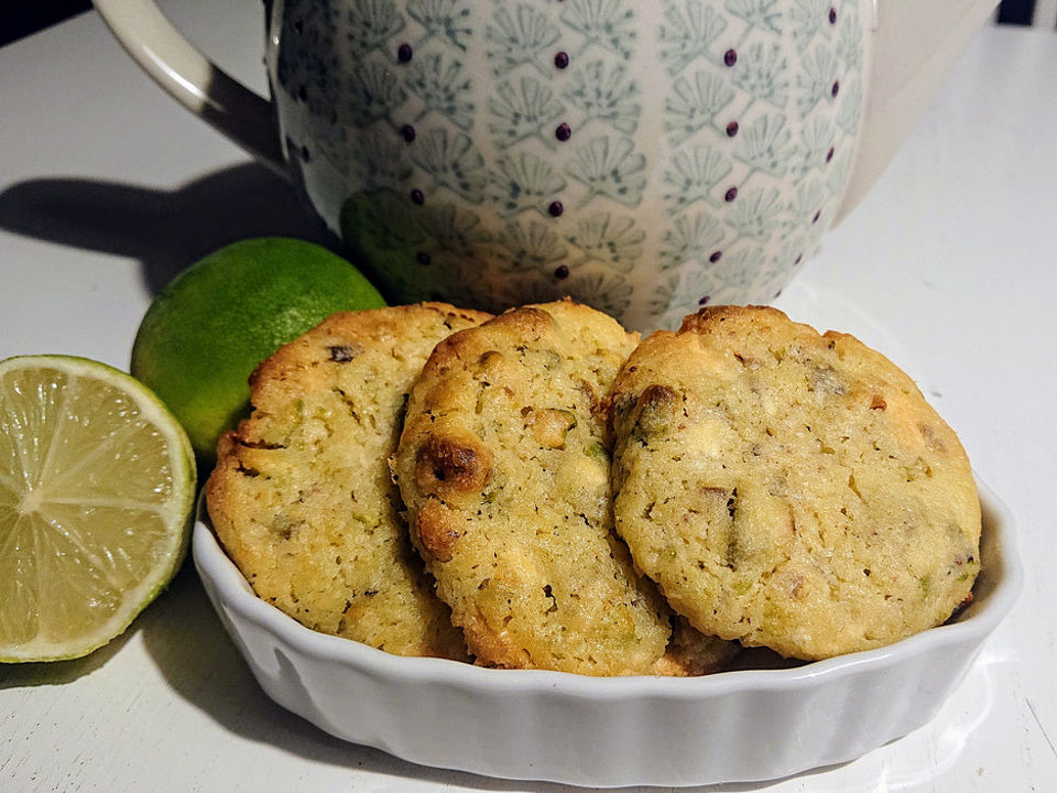 Pistazien - Limetten Cookies von lilli1963 | Chefkoch