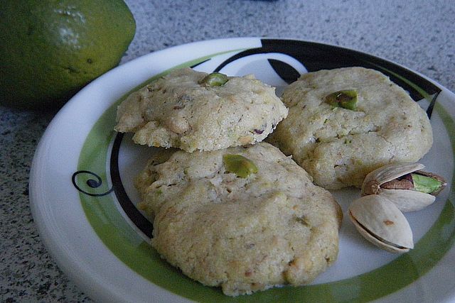 Pistazien - Limetten Cookies von lilli1963