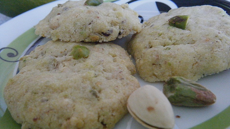 Pistazien - Limetten Cookies von lilli1963