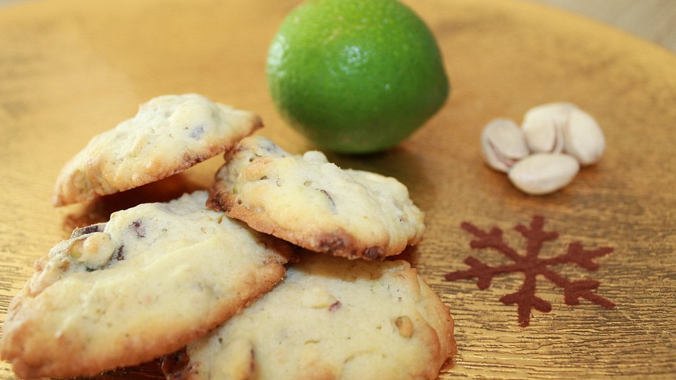 Pistazien - Limetten Cookies von lilli1963