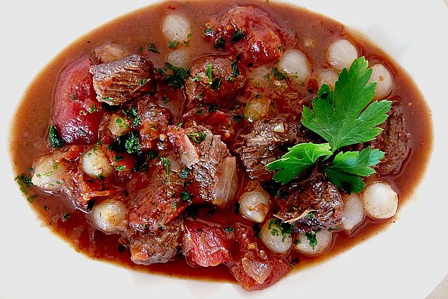 Griechisches Rindfleisch Stifado von marloh