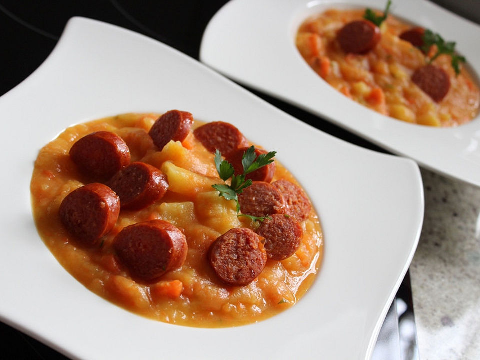 Möhrengemüse mit Mettenden| Chefkoch