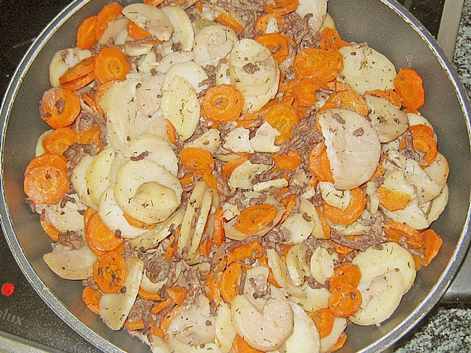 Möhren und Gehacktes von Gi_gi| Chefkoch