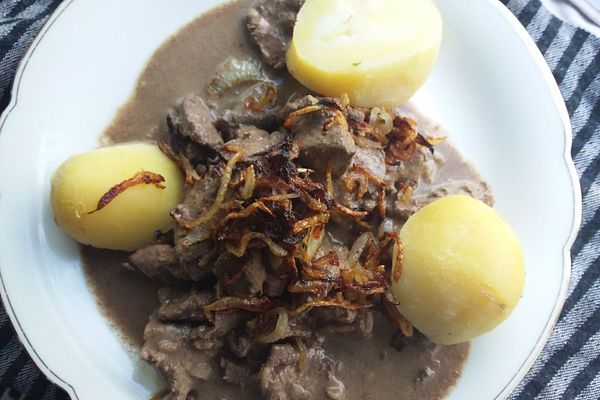 Saure Leber geschmort von Lubbi | Chefkoch