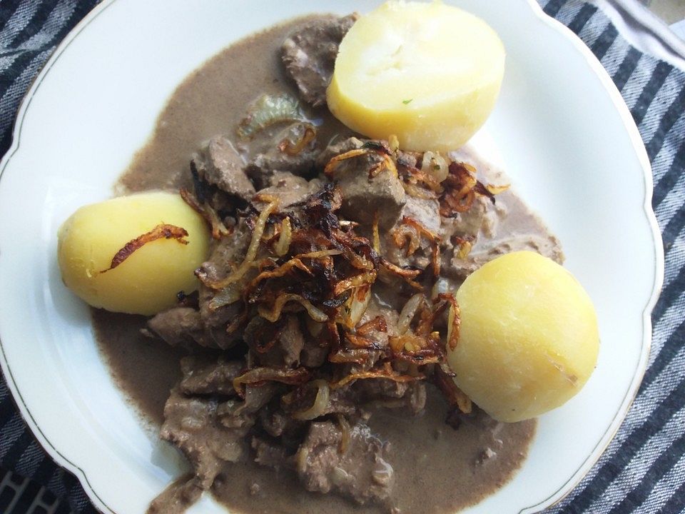 Saure Leber geschmort von Lubbi| Chefkoch