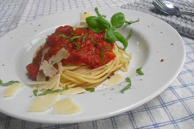 Spaghetti Basilikum von ischilein| Chefkoch