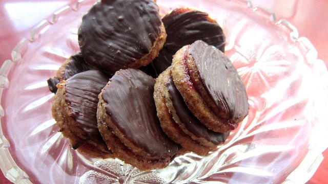 Ischler Plätzchen von sauer