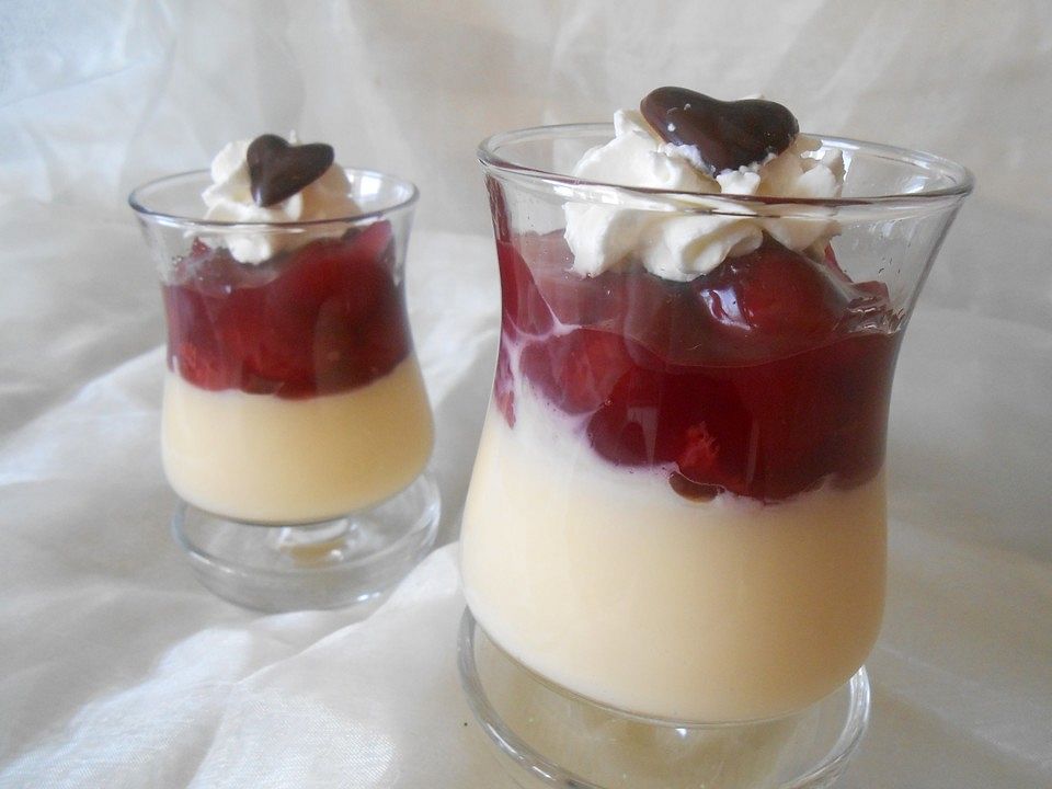 Sahne - Kirschpudding von pralinchen| Chefkoch