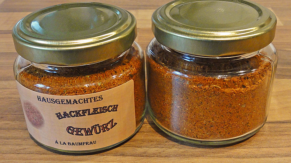 Hack - Gewürzmischung (selbstgemachtes Fix für Hackfleisch) von Baumfrau