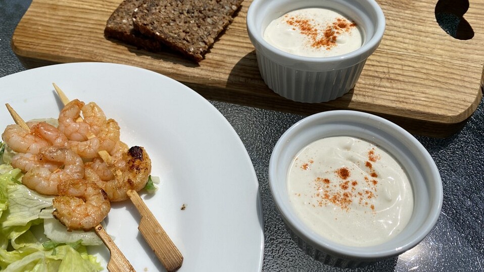 Aioli, Dip, Knoblauchcreme von gerritseidel