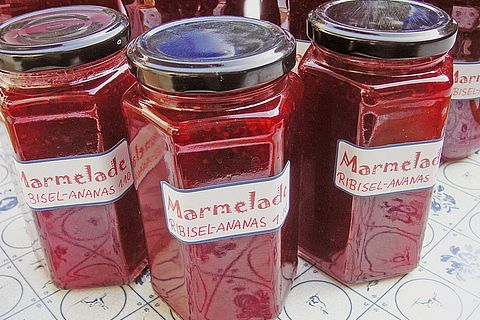 Ribisel - Ananas - Marmelade von gabipan | Chefkoch