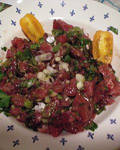 Pikantes Thunfisch-Tatar von Pannepot