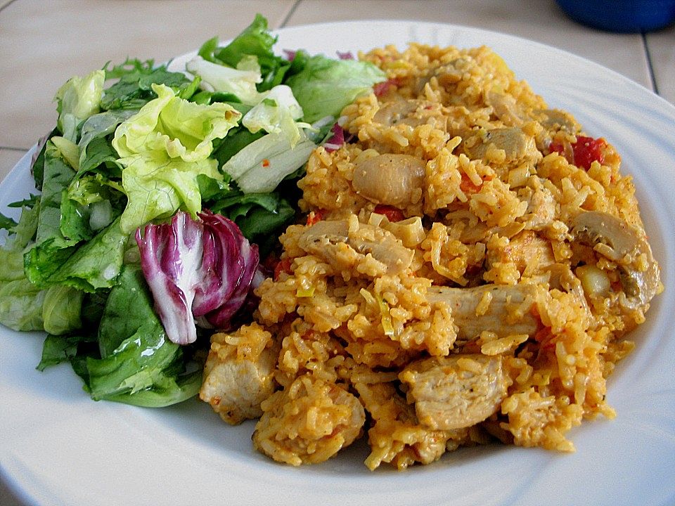 Reispfanne mit Putengeschnetzeltem von der-rotter| Chefkoch