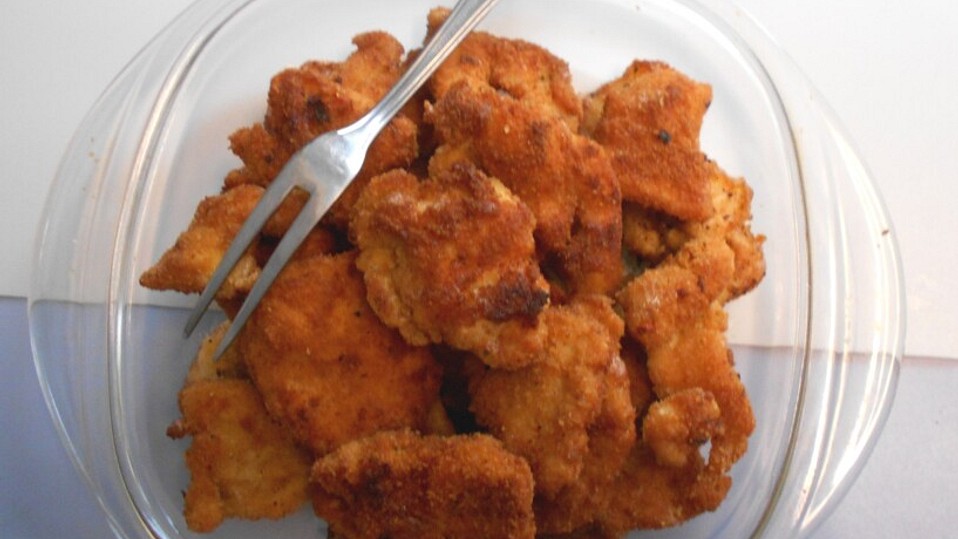 Chicken Nuggets oder Hähnchen Crossies von kaliorexi