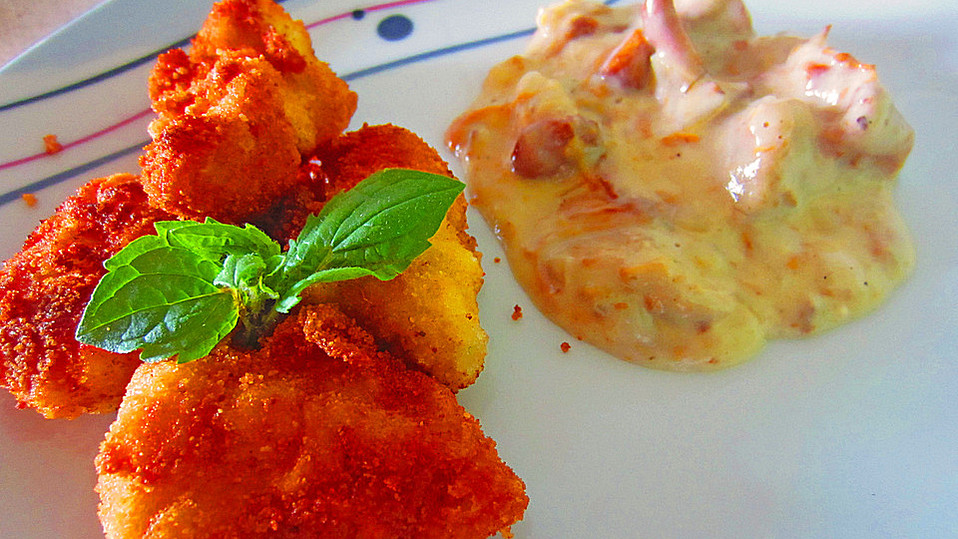 Chicken Nuggets oder Hähnchen Crossies von kaliorexi