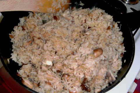 Gebratener Reis mit gemischten Pilzen von mareikaeferchen