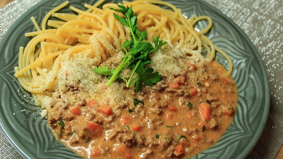 Gehacktes mit Möhren und Nudeln von sweety020| Chefkoch