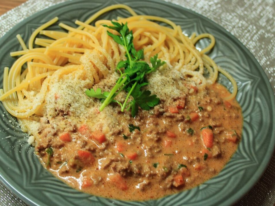 Gehacktes mit Möhren und Nudeln von sweety020| Chefkoch