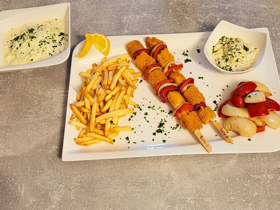 Fischstäbchenspieße zum Grillen und Braten von s_minchen| Chefkoch