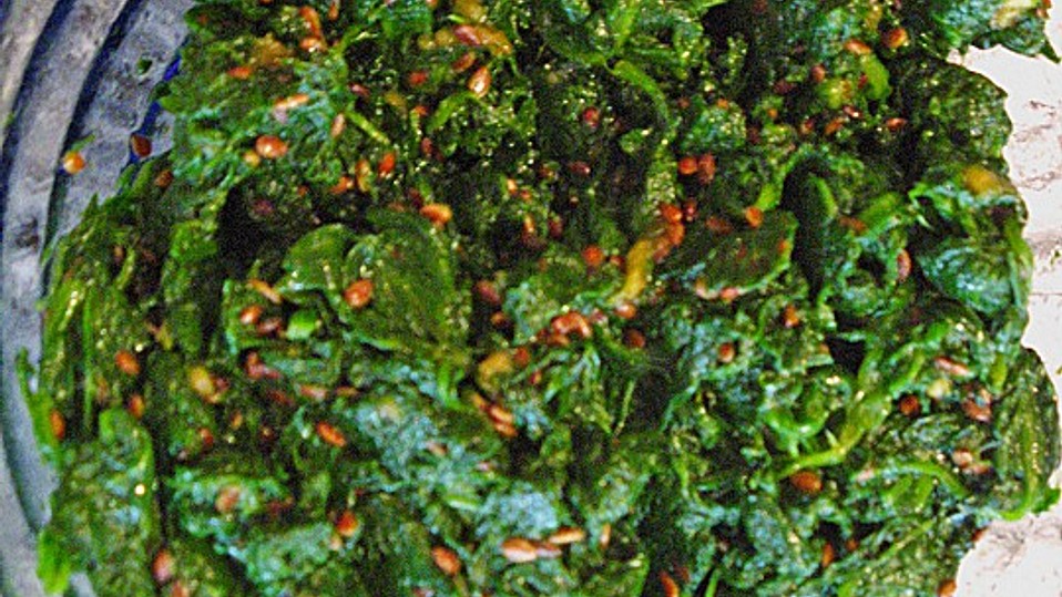 Sigumchi Namul - Korean Spinach Salad Kimchi von hibiscusbloom