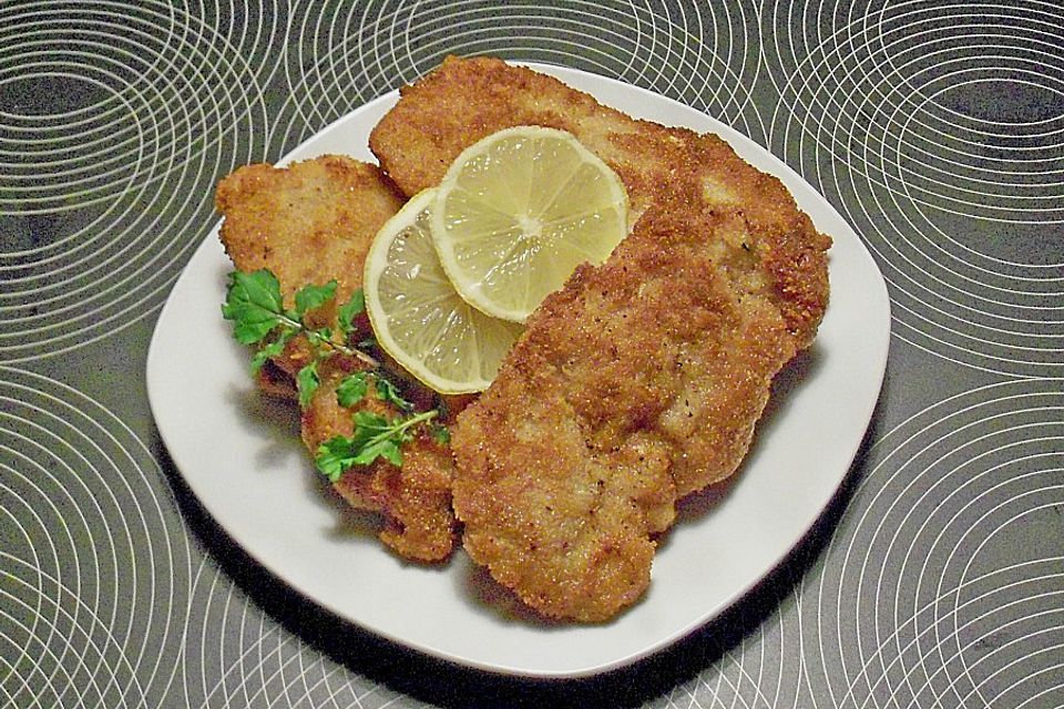 Leckere Kalbsschnitzel