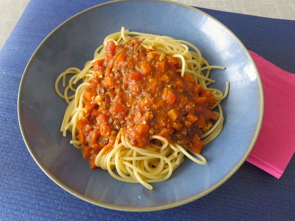 Spaghetti con lenticchie| Chefkoch