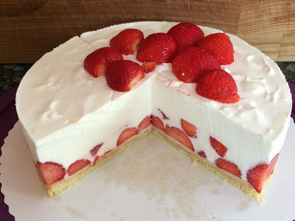 Erdbeertorte von milka-kuh | Chefkoch