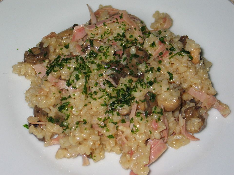Champignon - Schinken - Risotto von Mounsi| Chefkoch