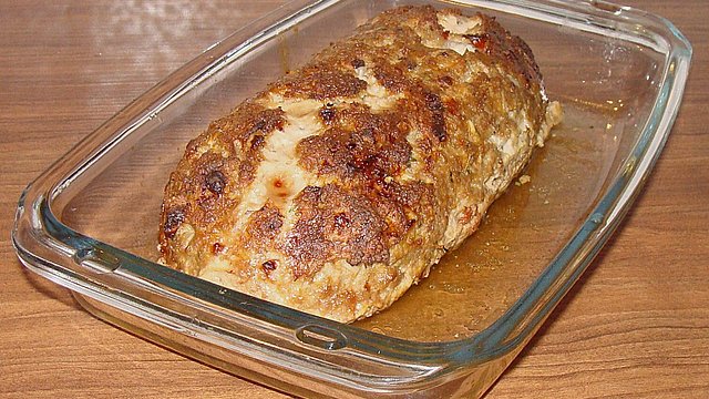 Hackbraten mit Süßkartoffeln gefüllt von Alliie