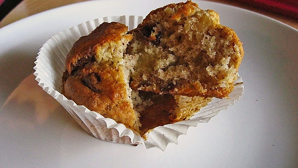 Marzipan - Nougat Muffins von Alliie| Chefkoch