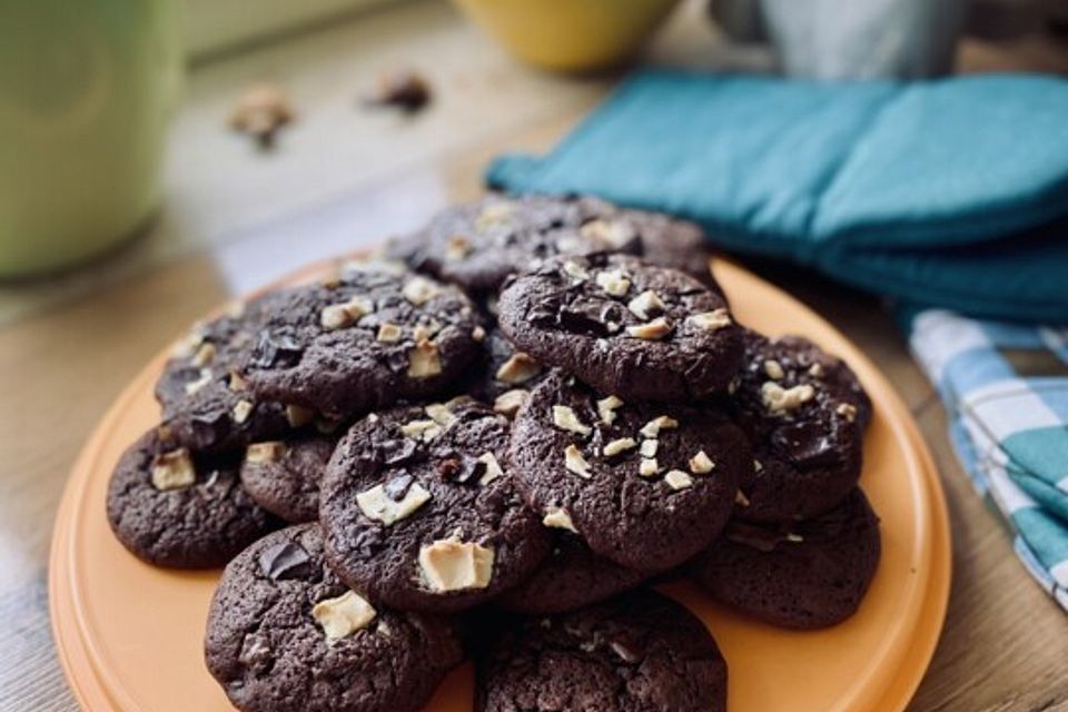 Soft - Chocolate - Fudge Cookies