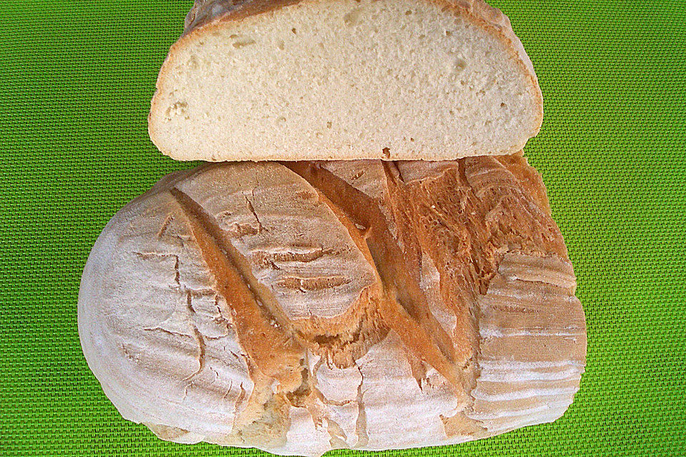 Knuspriges Weißbrot von Pumpkin-Pie