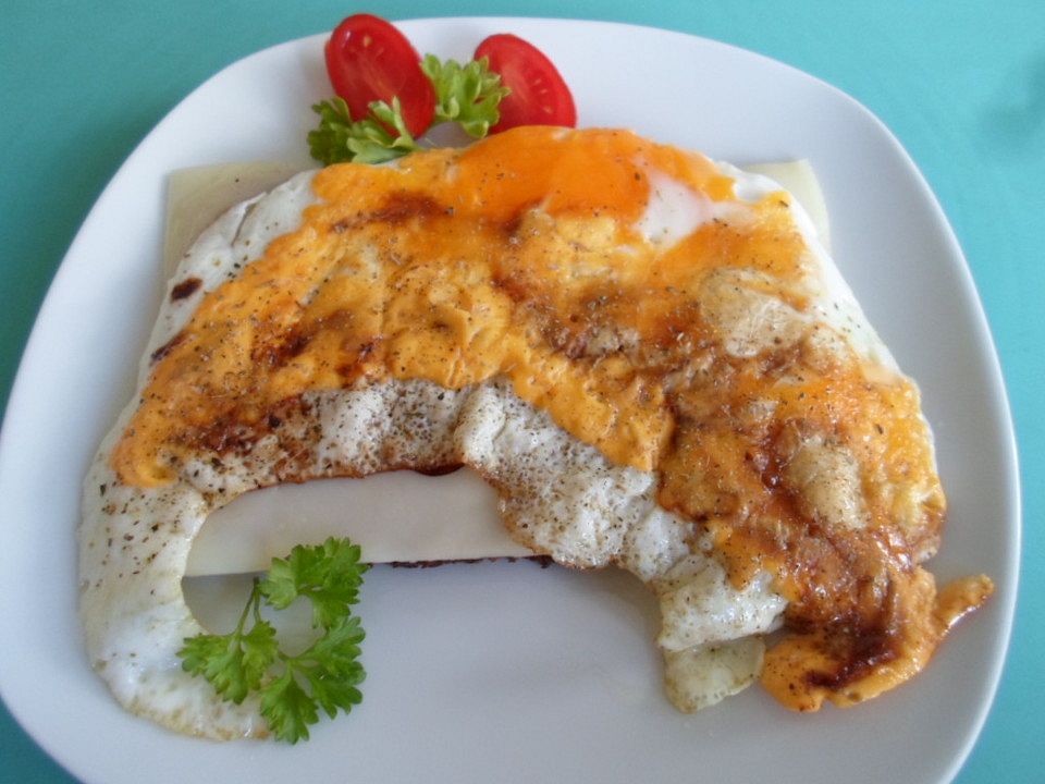 Ei auf Brot von Galandria | Chefkoch