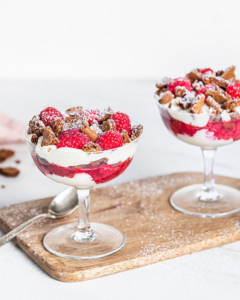 Süßes Spiegelei-Dessert mit Quark-Sahne von meins87