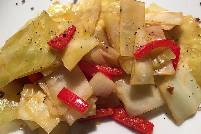 Gebratener Weißkohl von Annelore| Chefkoch