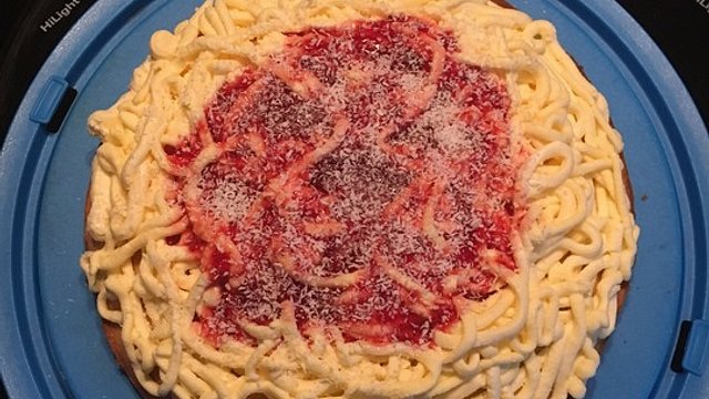 Spaghettikuchen von teller
