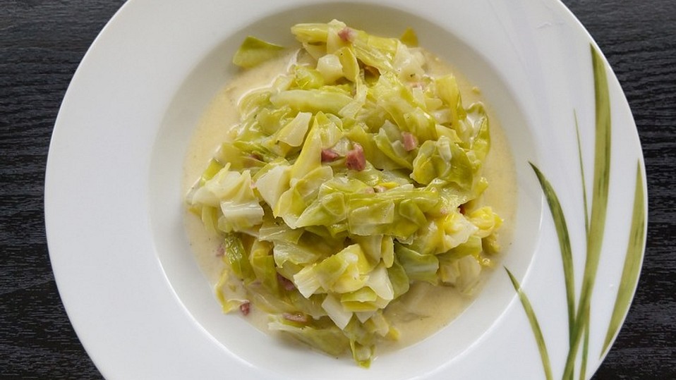 Spitzkohl in Sahne von Kaffeeluder