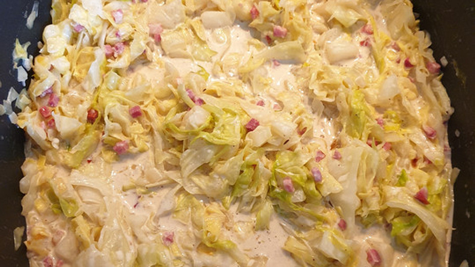 Spitzkohl in Sahne von Kaffeeluder