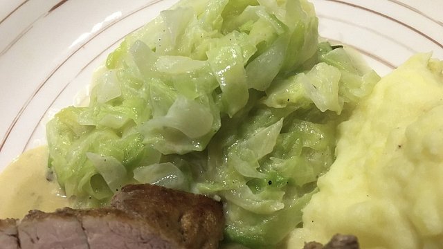 Spitzkohl in Sahne von Kaffeeluder