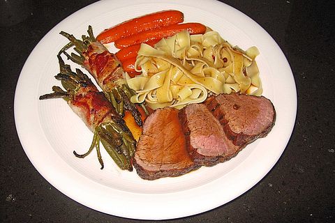 Rinderlende bei Niedertemperatur gegart| Chefkoch