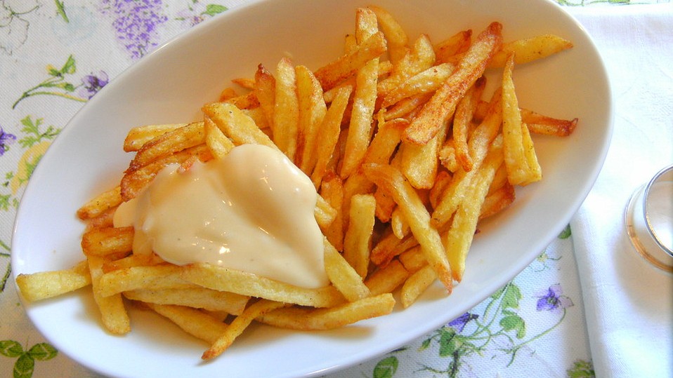 Pommes frites mit Mayonnaise von Mathias56
