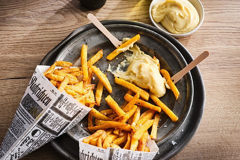 Pommes frites mit Mayonnaise von Mathias56