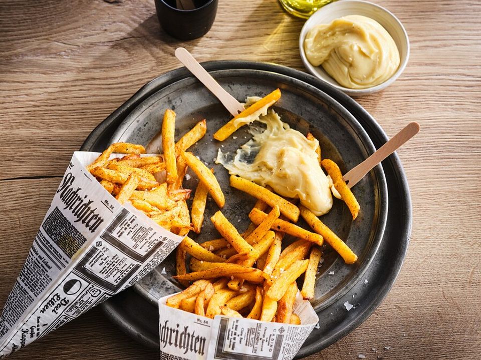 Pommes frites mit Mayonnaise von Mathias56| Chefkoch